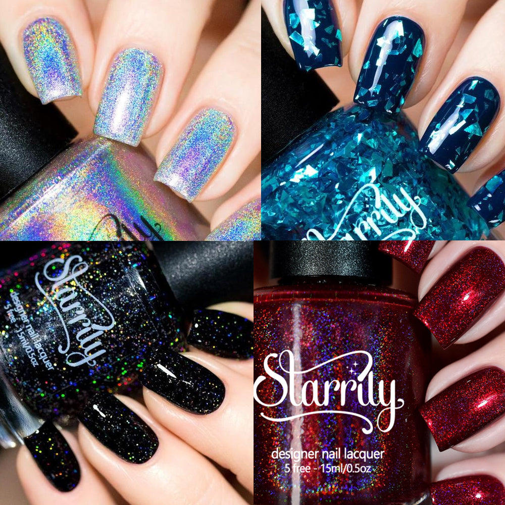 Beautiful and Unique Nail Polish by Starrily | Non-toxic Vegan Formula