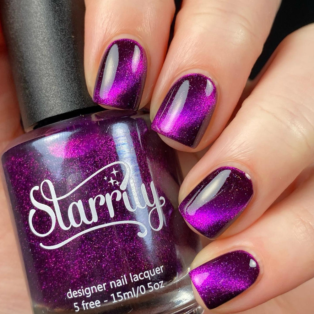 Saturn - Magnetic Holographic Nail Polish by Starrily - The Planets ...