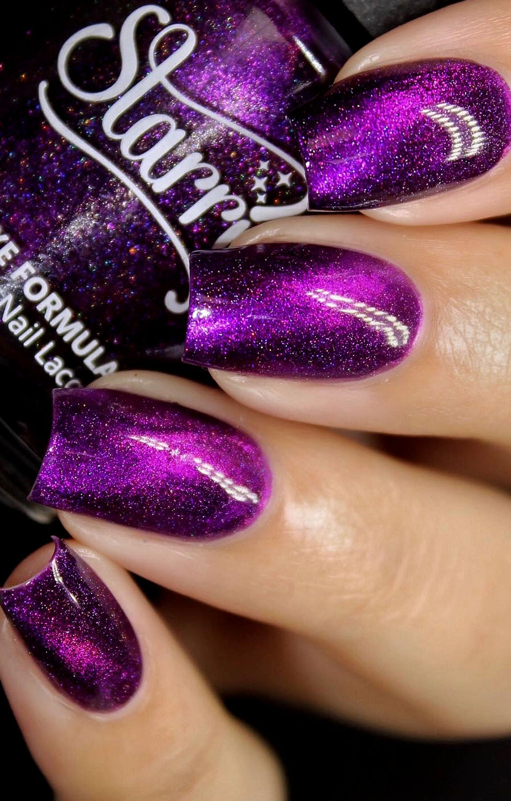 Saturn - Magnetic Holographic Nail Polish by Starrily - The Planets ...