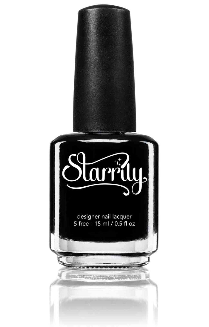 Starrily Vantablack - One Coat Darkest Jet Black Nail Polish - 15 ml